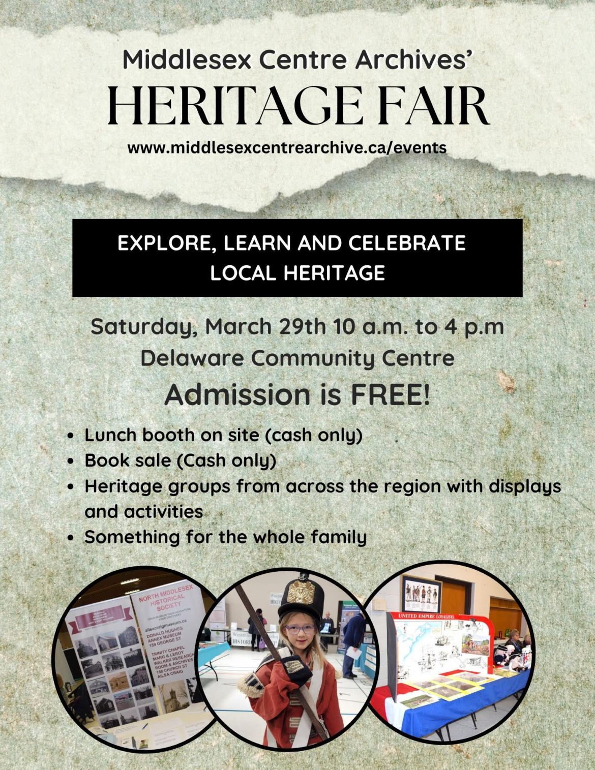 Middlesex Centre Archives Heritage Fair | Visit Middlesex
